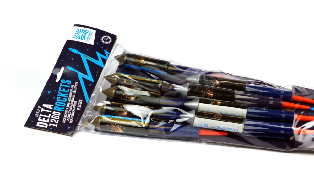 Argento Delta 1200 Rockets - Pyrolux