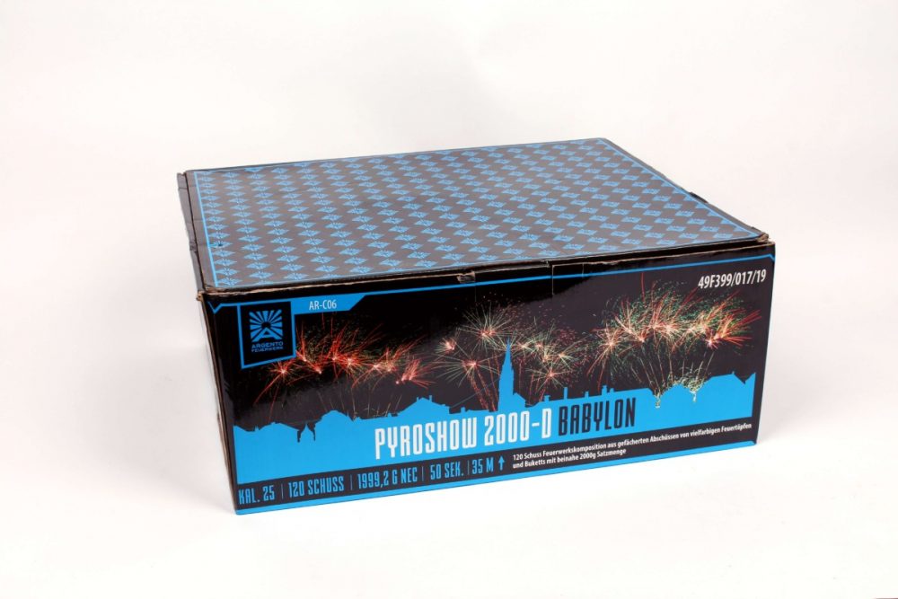 Argento Pyroshow Babylon - Pyrolux