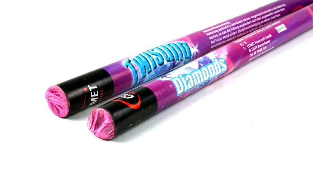 Comet Twisting Diamonds - Pyrolux